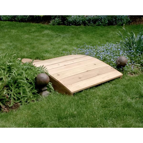 3' Cedar Plank Bridge by Creekvine Designs - The Charming Bench Company