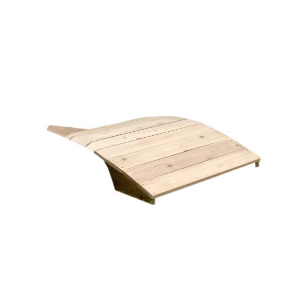 3' Cedar Plank Bridge by Creekvine Designs - The Charming Bench Company