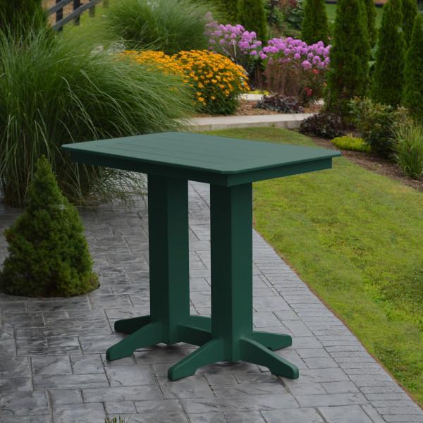 Recycled Plastic Bar Table by A & L Furniture - The Charming Bench Company