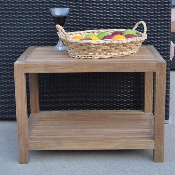 Windsor Side Table 2-Tier by Anderson Teak - The Charming Bench Company