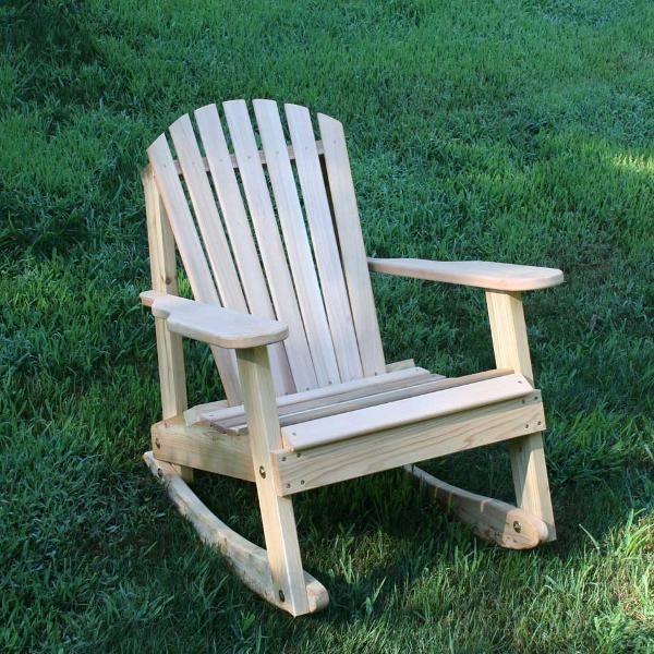 Cedar American Forest Adirondack Rocker by Creekvine Designs - The ...