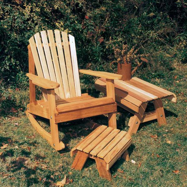 Cedar American Forest Adirondack Rocker by Creekvine Designs - The ...